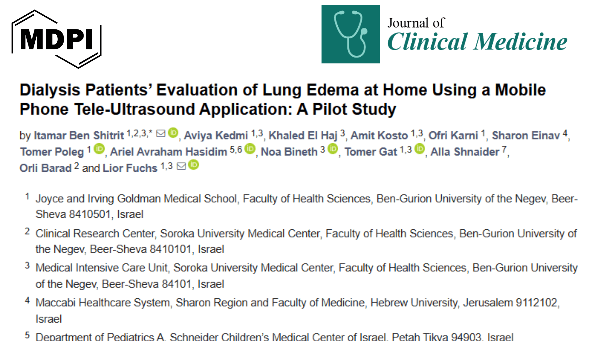 Pipline product: Self-Scanning Of Lung Congestion by dialysis patients ...